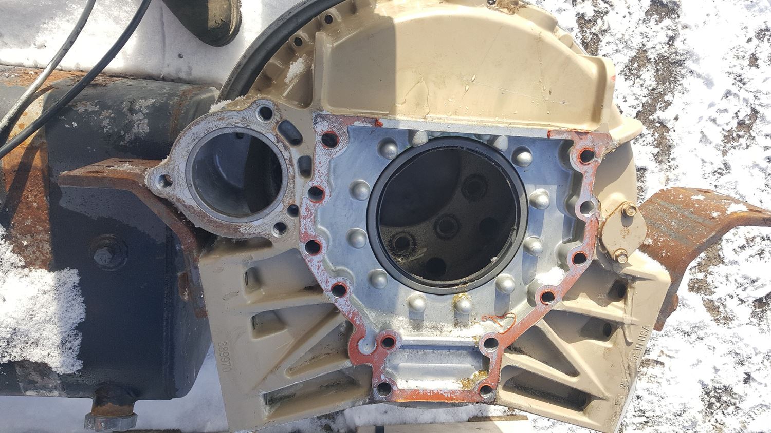 Used Cummins L10 Flywheel Housing for sale | Depew New York United ...