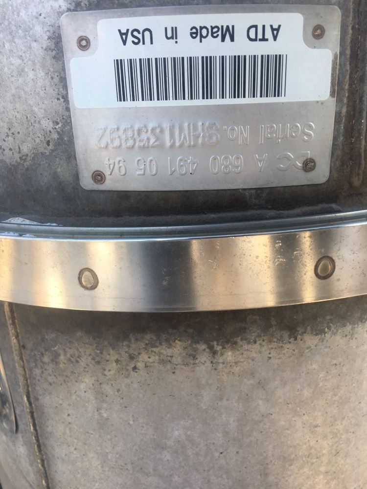 Used 2008 Freightliner Cascadia Diesel Particulate Filter (DPF) for ...