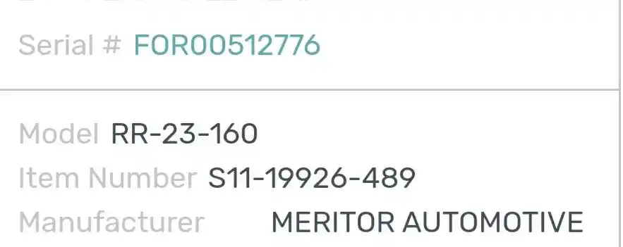 Used 2008 Meritor/Rockwell RT46-160 Axle Housing (Rear) for sale ...