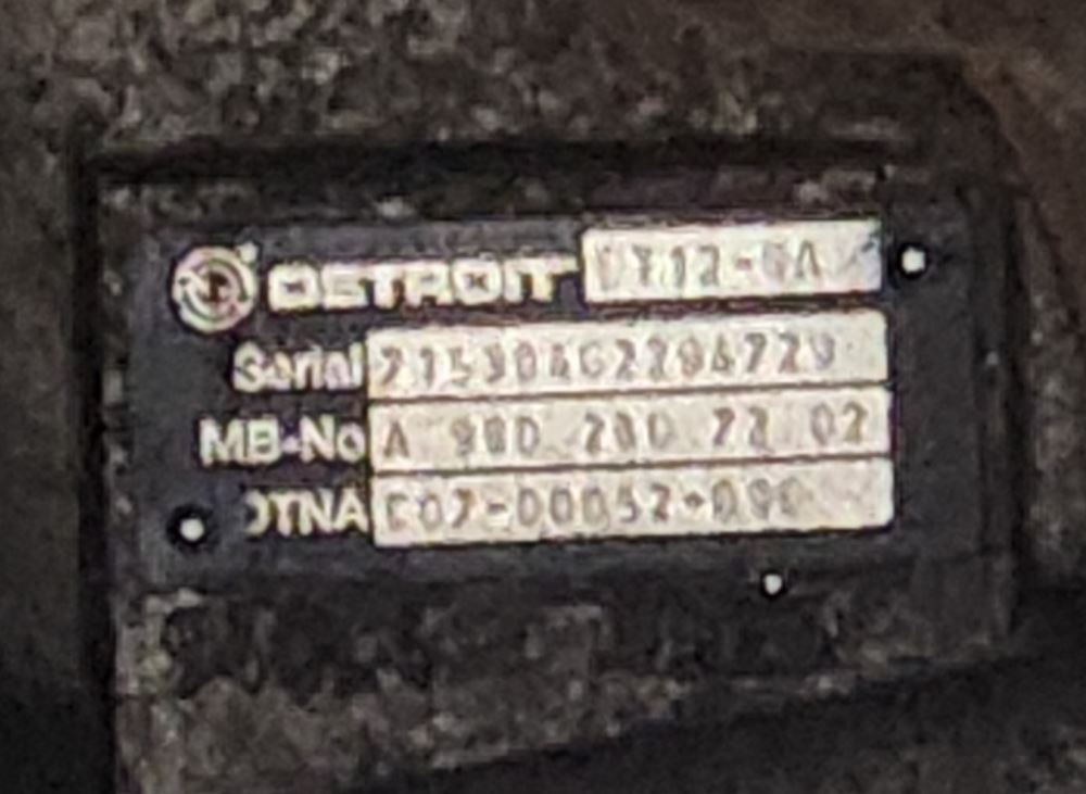 2020 DETROIT OTHER TRANSMISSION ASSEMBLY FOR SALE #1377748 | MD