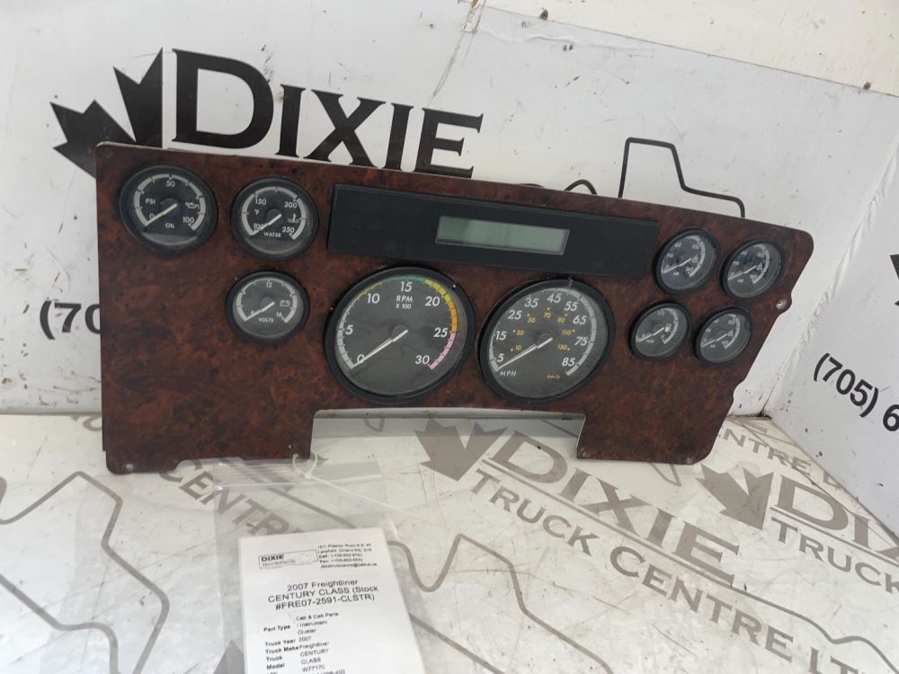 Used 2007 Freightliner CENTURY CLASS Instrument Cluster for sale ...