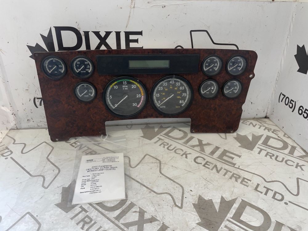 Used 2007 Freightliner CENTURY CLASS Instrument Cluster for sale ...