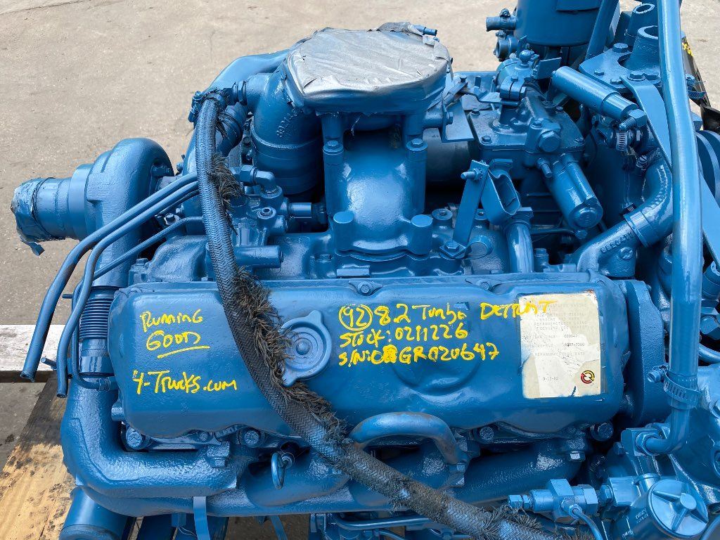 Used Detroit 8.2 LITER - TURBO Engine Assy for sale | Miami Florida ...