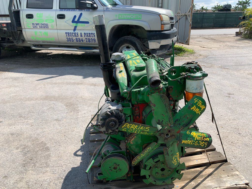 Used Perkins 6.354 Engine Assy for sale | Miami Florida United States ...
