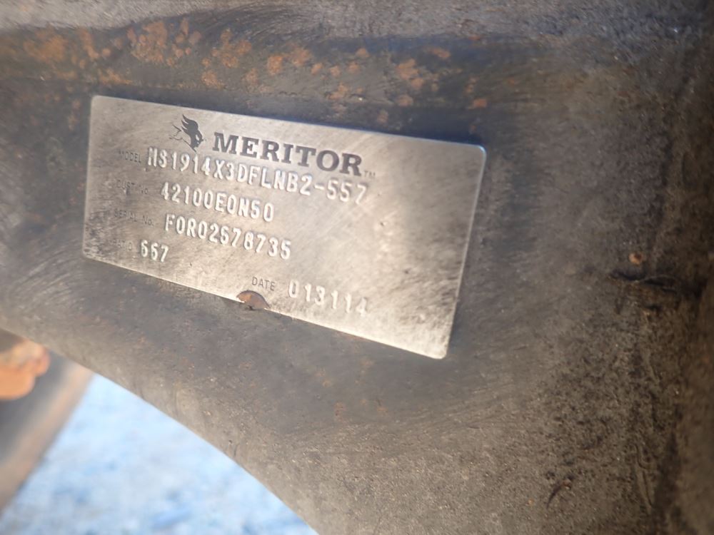 Used 2015 Meritor/Rockwell MS-21-14X-3DFL Axle, Complete Rear for sale ...