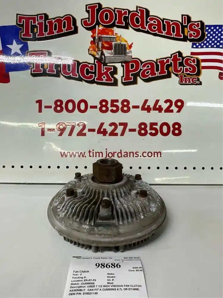 Used CUMMINS Fan Clutch/Hub for sale | Crandall Texas United States ...