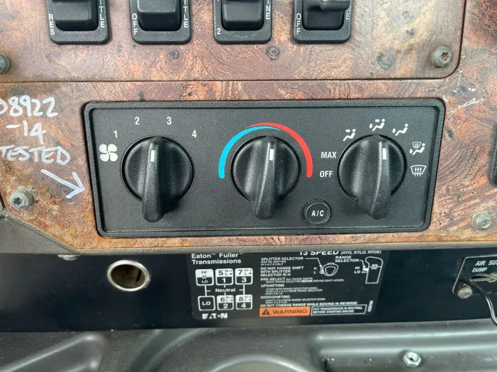 For Parts 2000 International 9400I Heater/AC Control Assy for sale ...