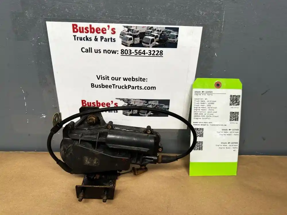 Used 2001 UD/Nissan FE6TA Engine Misc Part