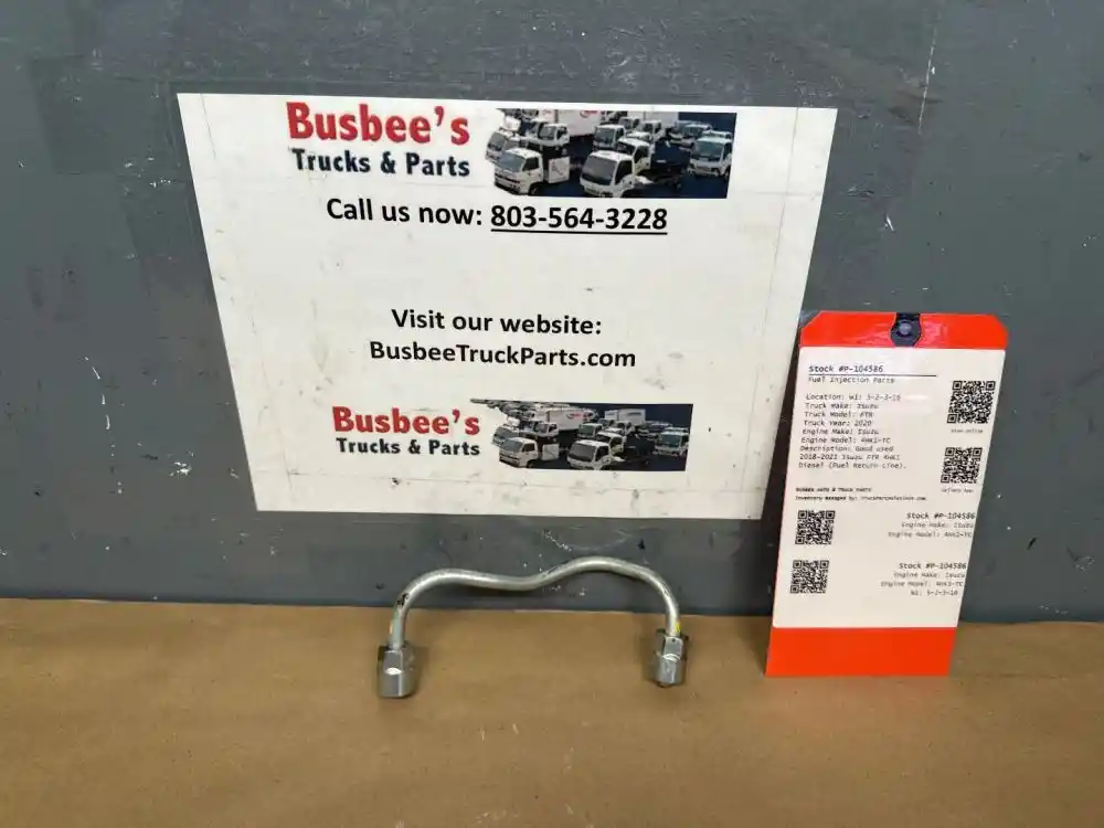 Used 2020 Isuzu 4HK1-TC Fuel Injection Part