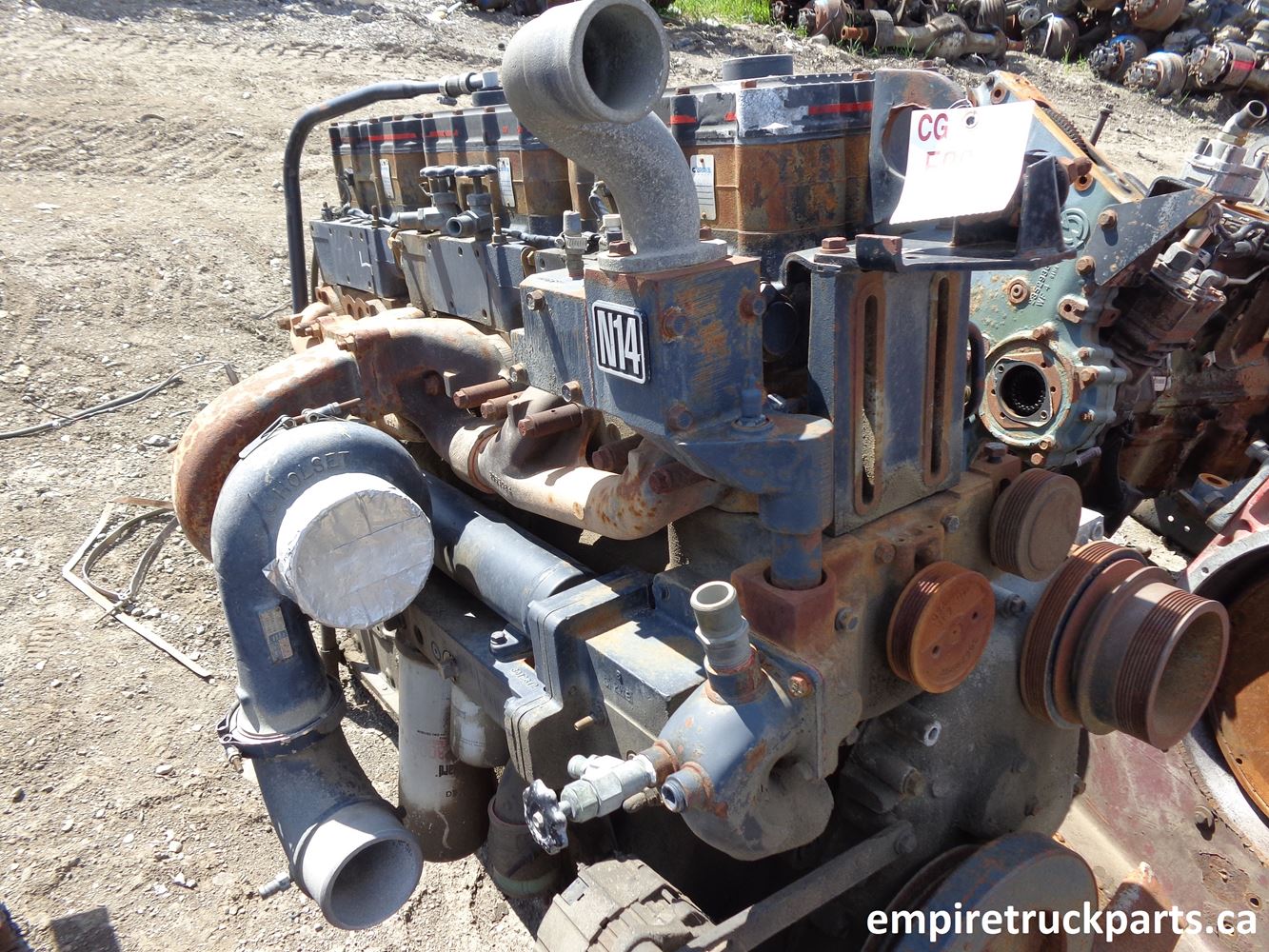 Used 1993 Cummins N14 Engine Core for sale | Calgary Alberta Canada | TPI