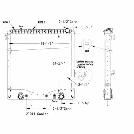 New 2017 Freightliner Cascadia 113 Radiator for sale | Joplin Missouri ...