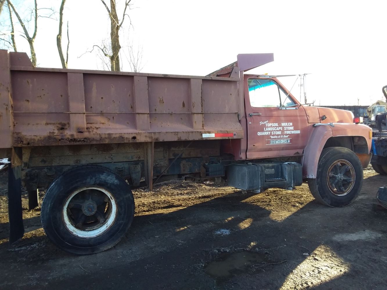 Salvage 1985 Ford F700 Truck Delivery For Parts | Depew, New York ...