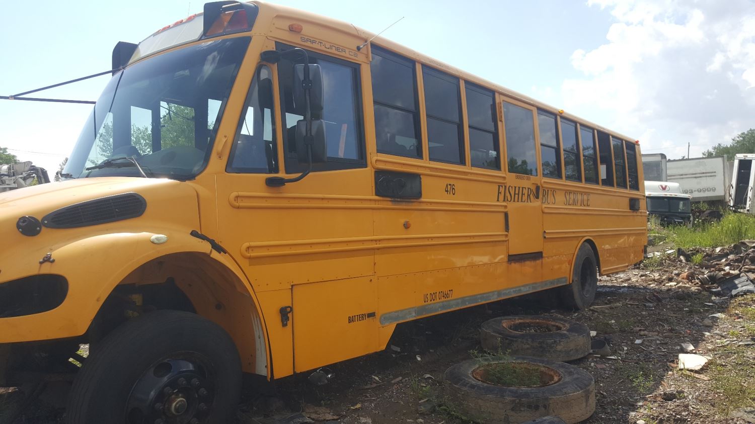 Salvage 2011 Freightliner B2 City Transit Bus For Parts | Depew, New ...