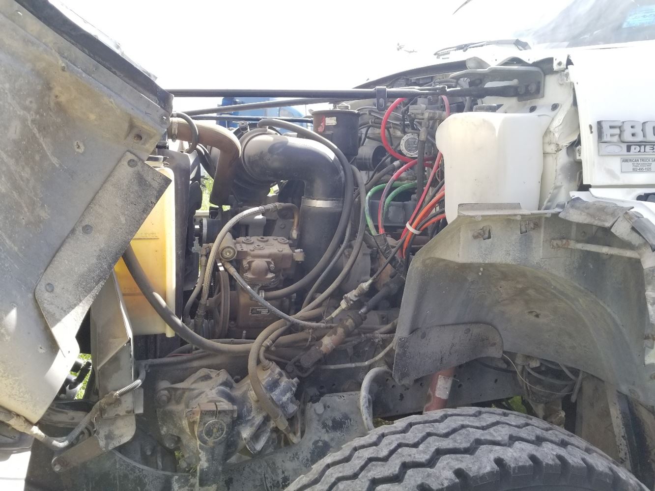 Salvage 1988 Ford F800 Truck Delivery For Parts | Ucon, Idaho, United ...