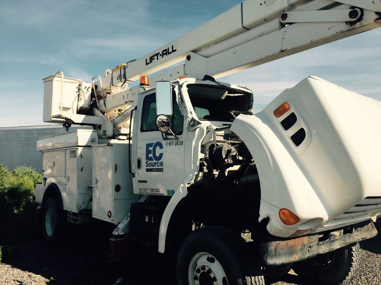 Salvage 2001 Sterling L7500 Boom Truck For Parts | Ucon, Idaho, United ...