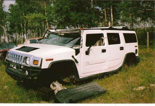 Salvage 2003 GMC Hummer H2 For Parts | Sturgeon County, Alberta, Canada ...