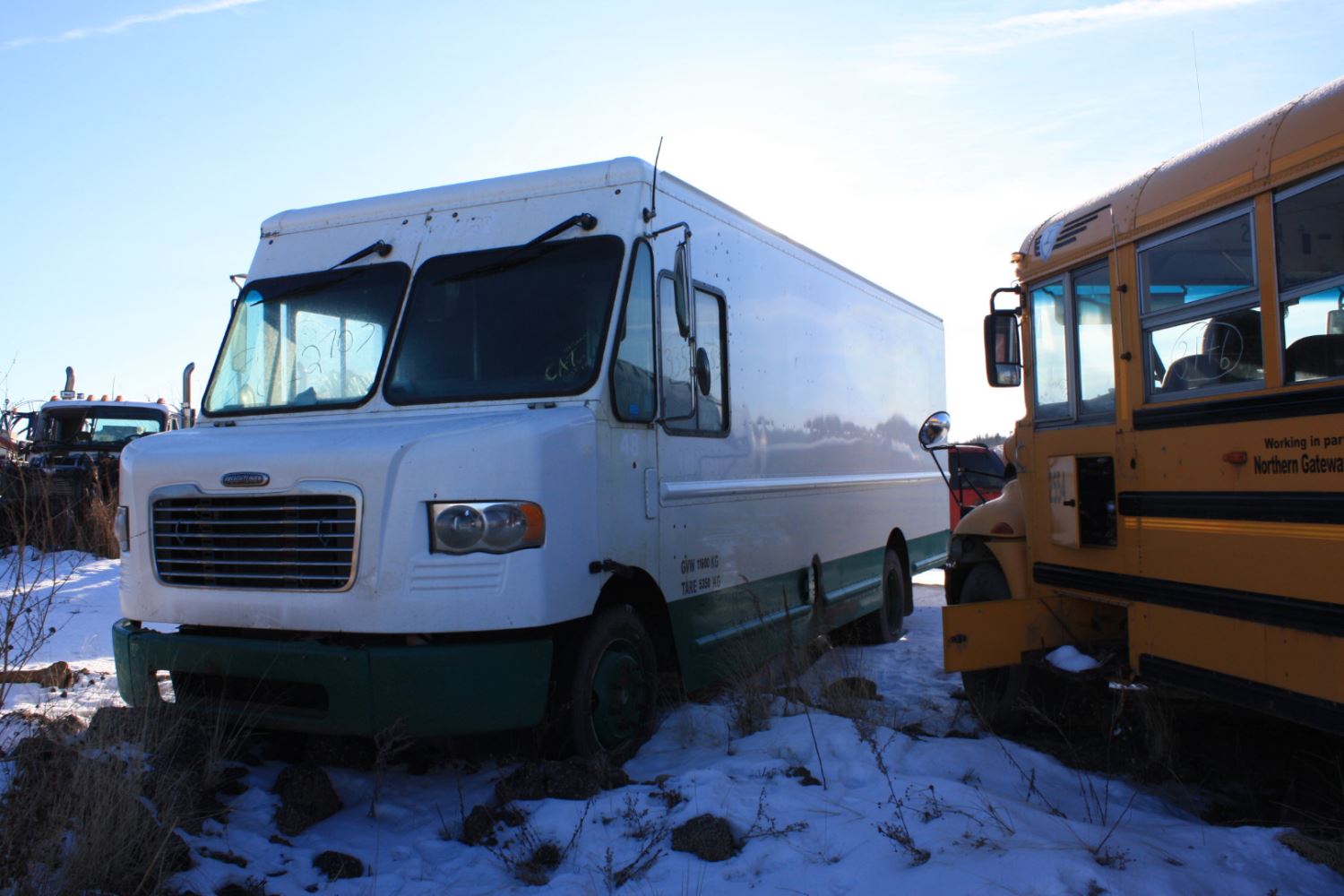 Salvage 2015 Freightliner MT45 Chassis Van For Parts | Sturgeon County ...