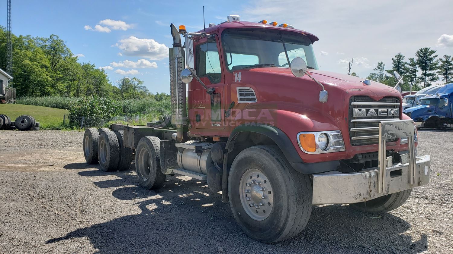 Salvage 2006 Mack CV713 Granite DUMP TRUCK For Parts | York, Ontario ...
