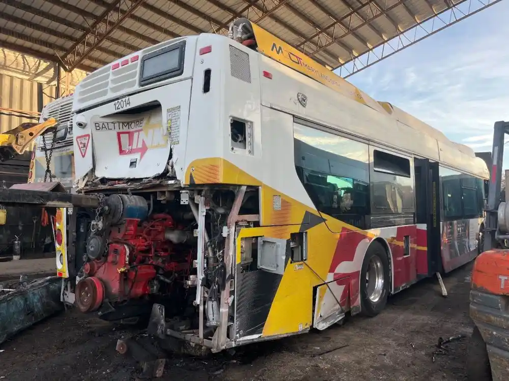 Salvage 2012 New Flyer Xcelsior City Transit Bus For Parts | Elkton ...