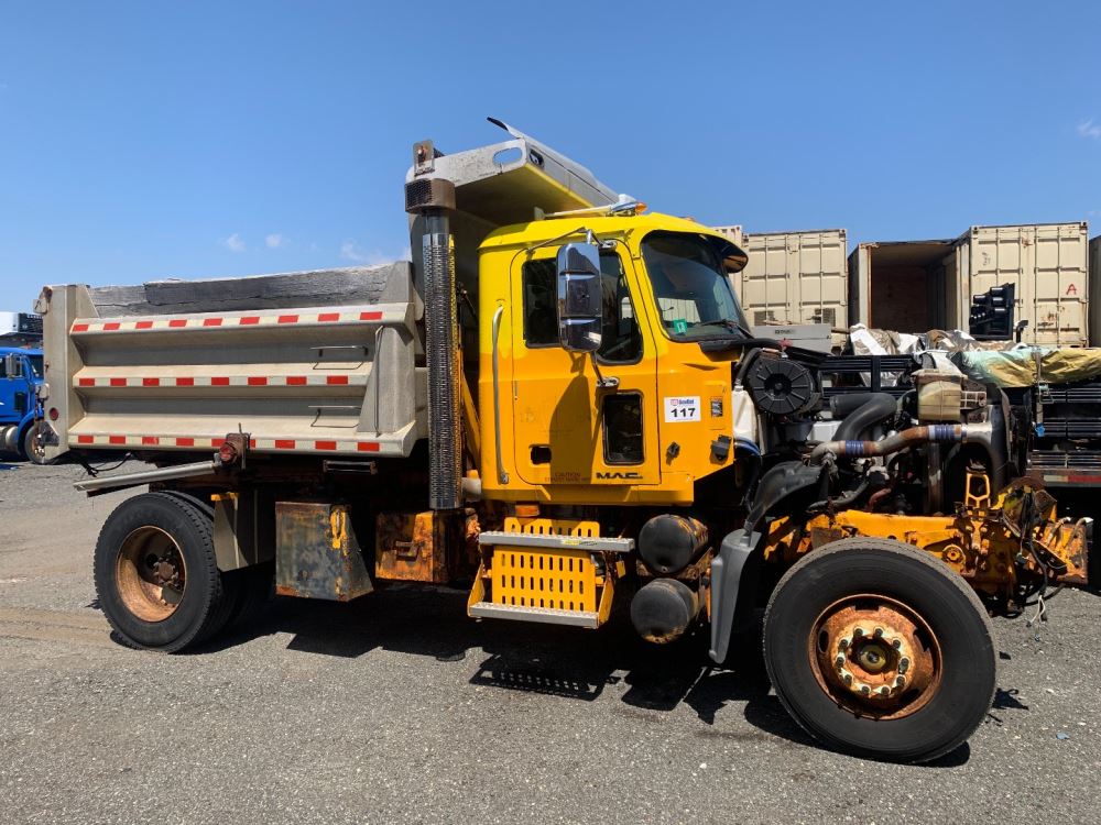 Salvage 2008 Mack GU712 Truck Delivery For Parts | Freehold, New Jersey ...